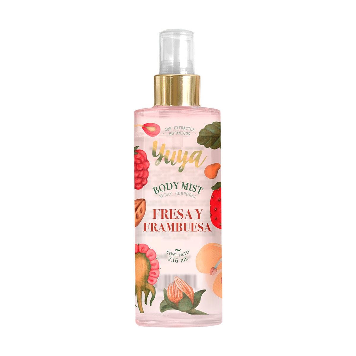 Body Mist 236 mL Fresa y Frambuesa | Republic Cosmetics – REPUBLIC ...