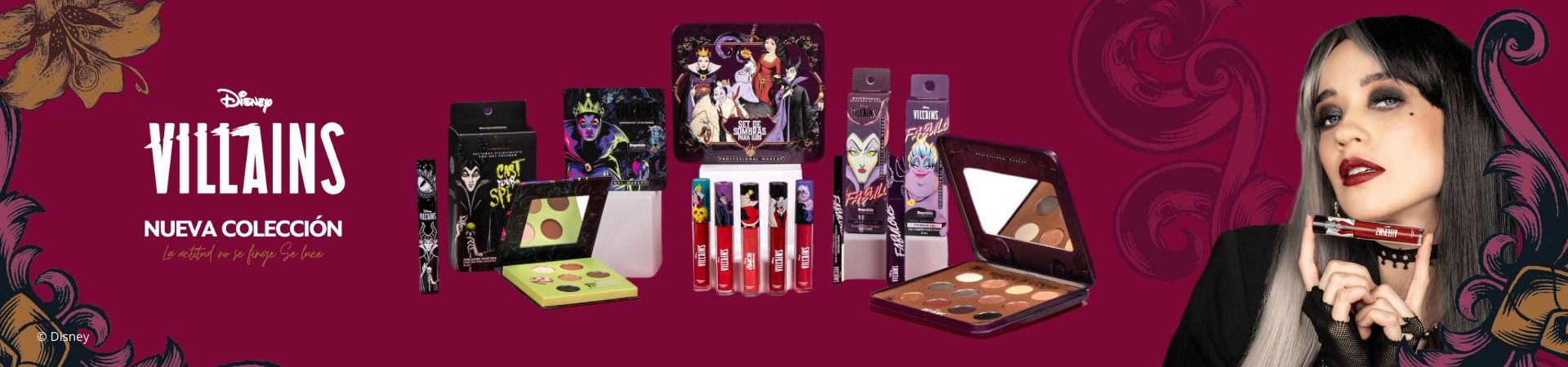 Colección de Maquillaje Villanas Disney | Republic Cosmetics – REPUBLIC ...