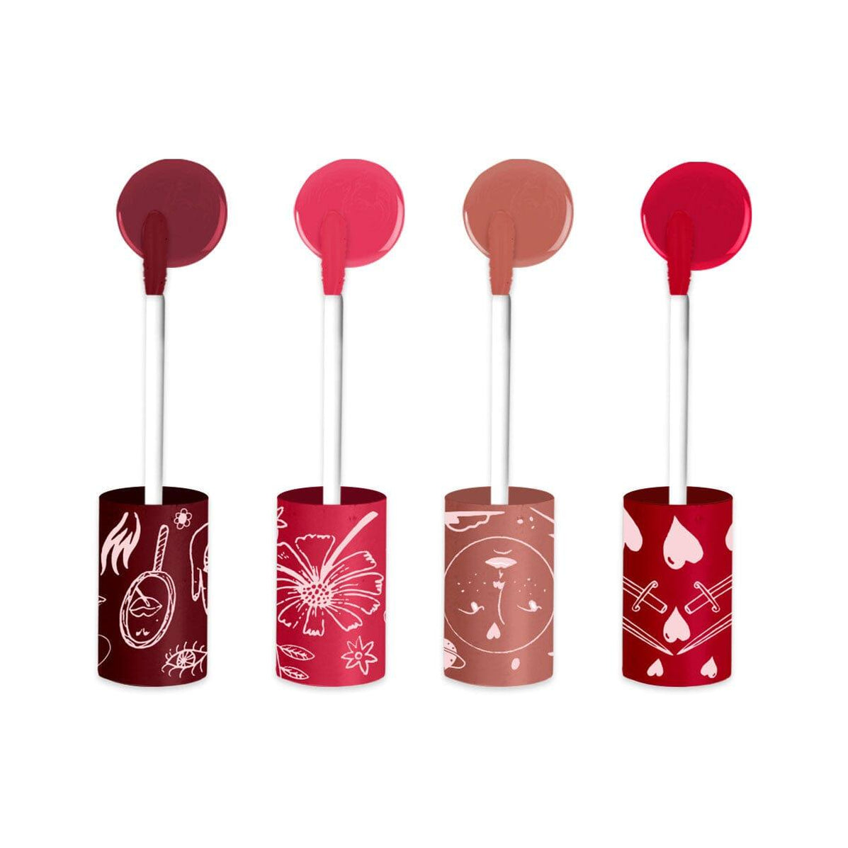 Set de 4 tintas multiusos Yuya — REPUBLIC COSMETICS